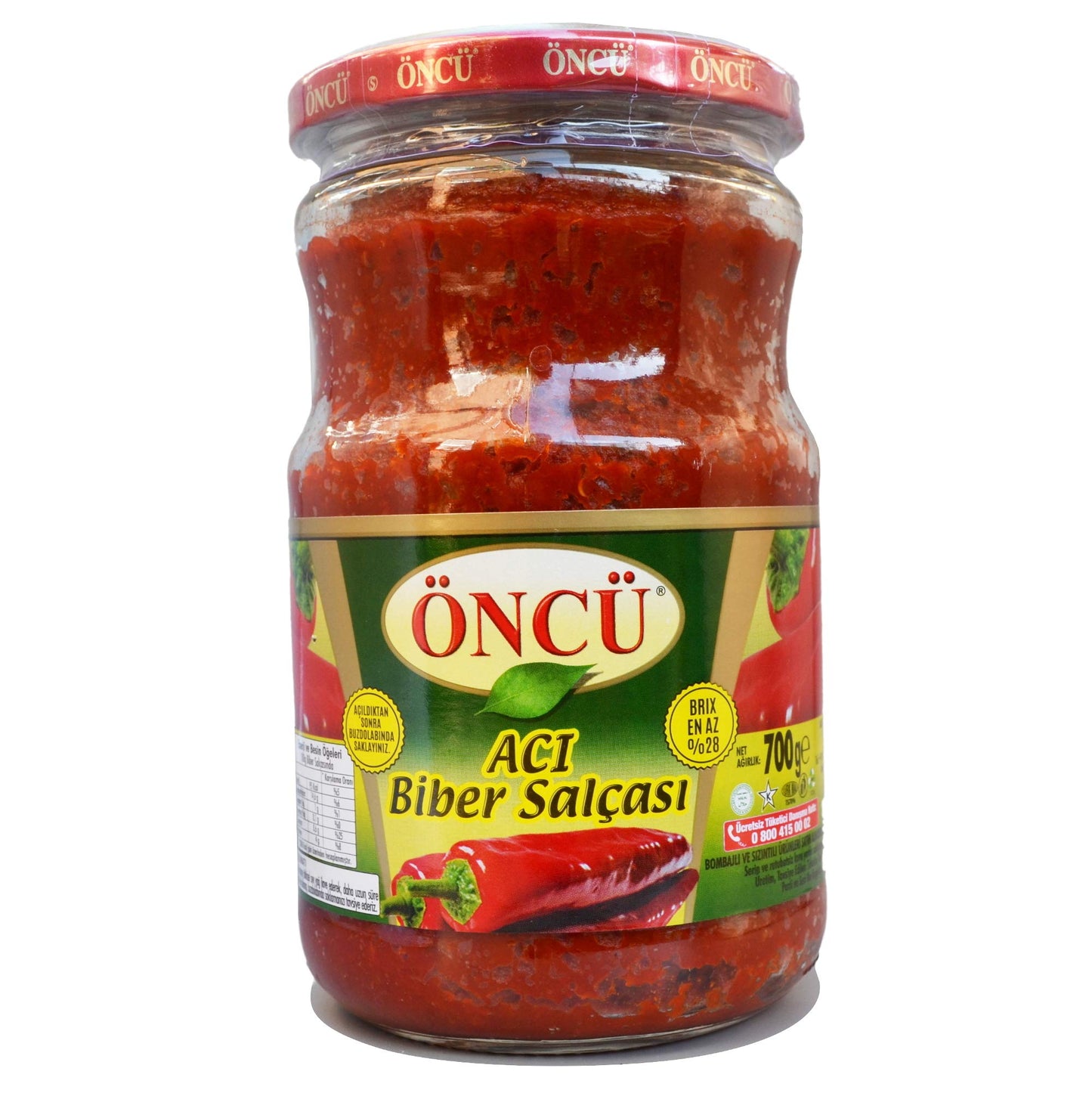Oncu Hot Pepper Paste 700g – Paeez Super Market